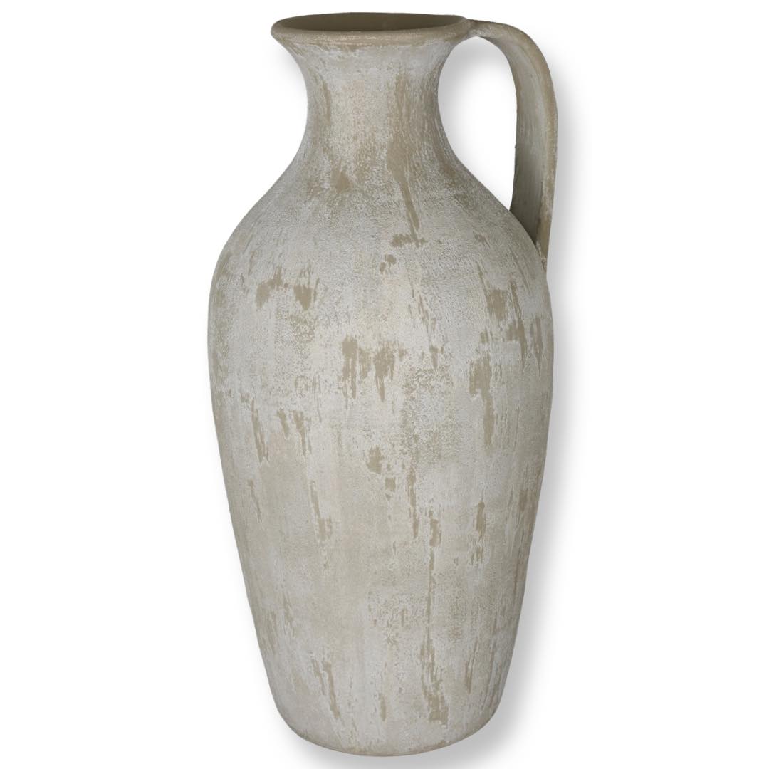 Urna | Kruka Mara beige 35X74 cm | Webflower